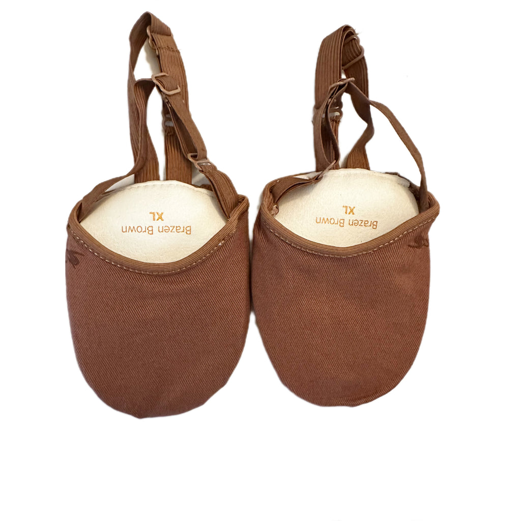 Canvas Contemporary Half-Soles | Brazen Brown | Blendz Apparel